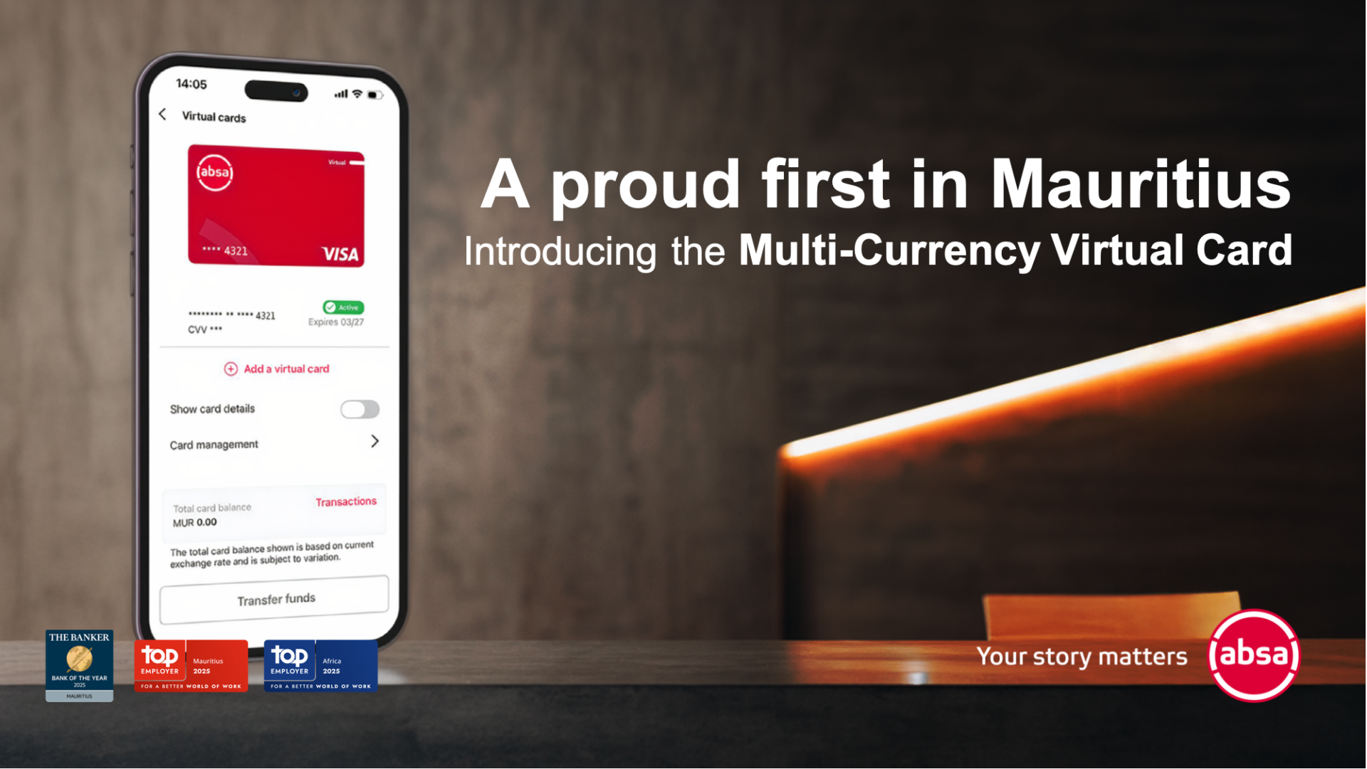 Absa Mauritius launches the country’s first multi-currency virtual card