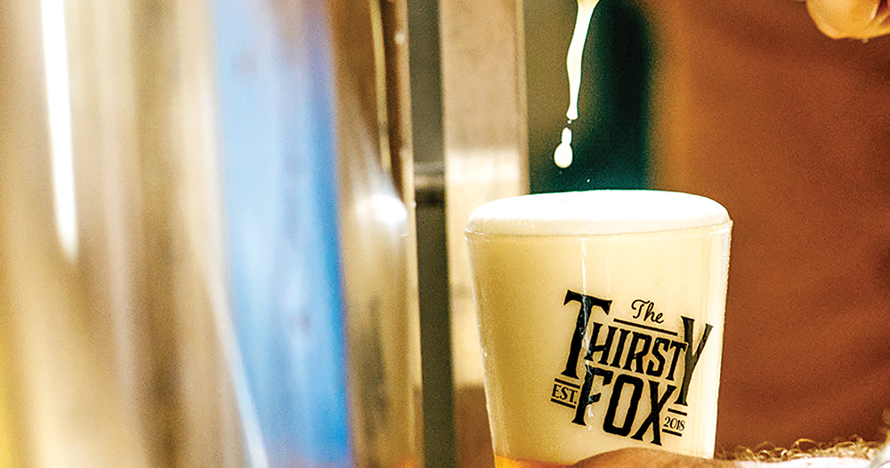 The Thirsty Fox, la nouvelle bière d'Oxenham